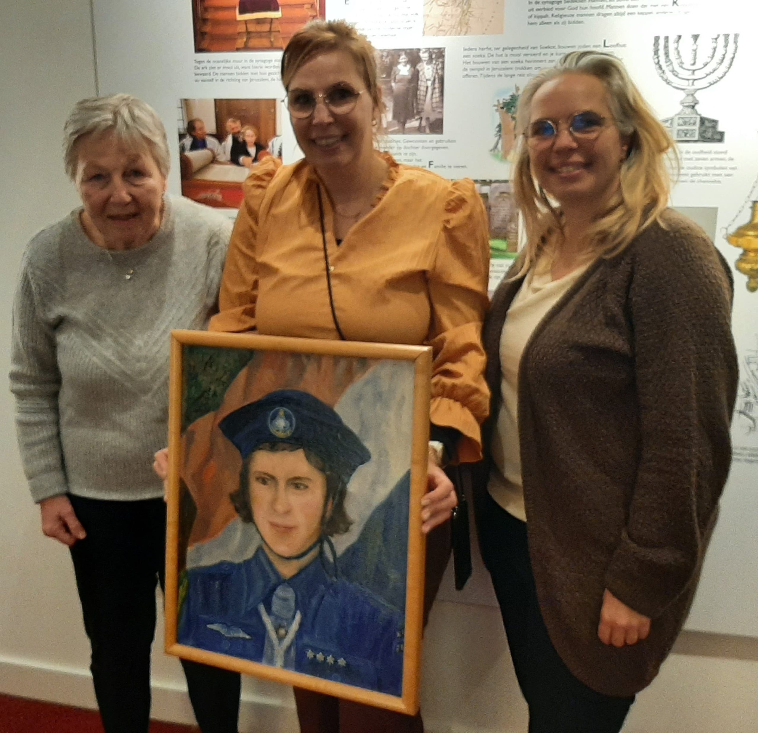 Museum Sjoel Elburg – Museum Sjoel Elburg krijgt schilderij geschonken